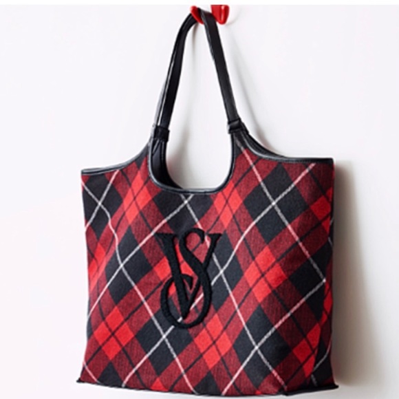 Victoria's Secret | Bags | Victorias Secret Plaid Tote | Poshmark